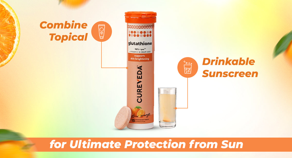 Combine Topical and Drinkable Sunscreen for Ultimate Protection from S