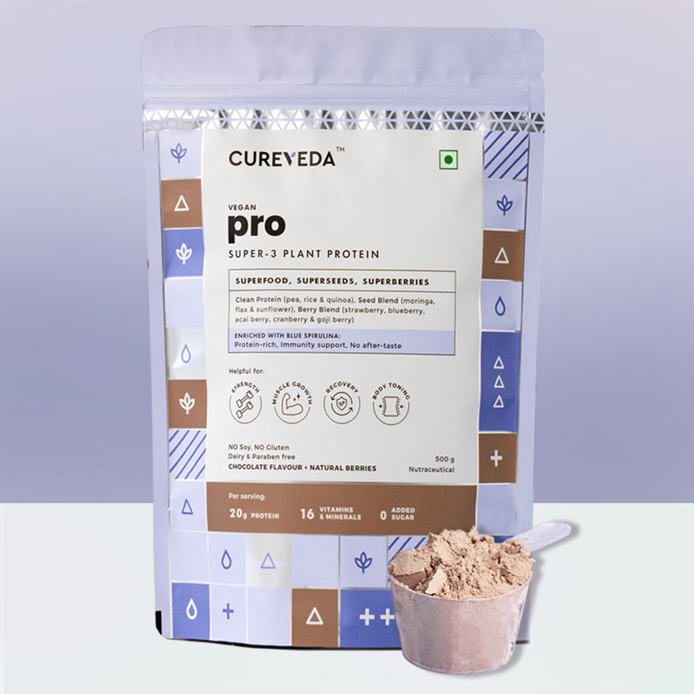 Cureveda Plant Protein Supplements | Organic Plant Based Protein Powder