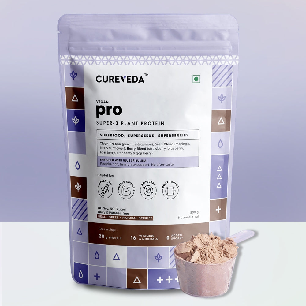Cureveda Plant Protein Supplements | Organic Plant Based Protein Powder