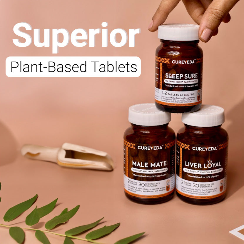 Cureveda Herbal Dietary Supplements Online | Health Tablets & Pills